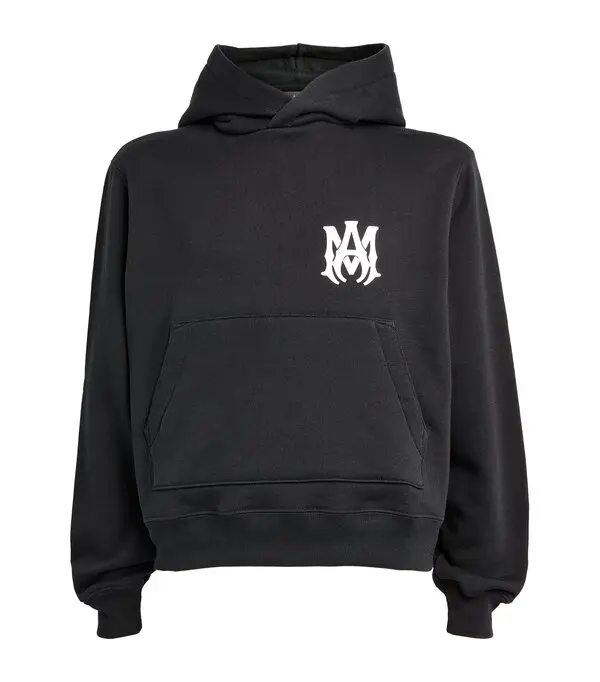 Amiri Cotton Core Logo Hoodie - Black