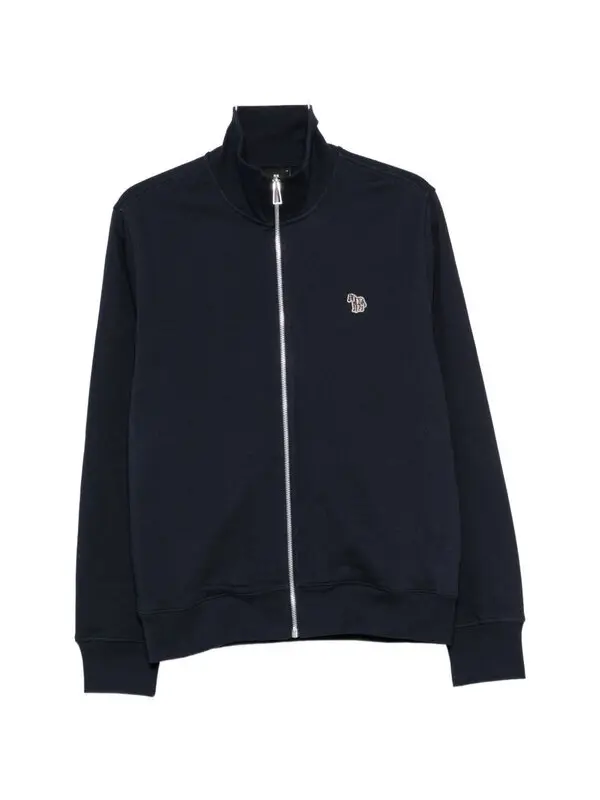 Paul Smith Zebra Logo Cotton Sweatshirt - Blue