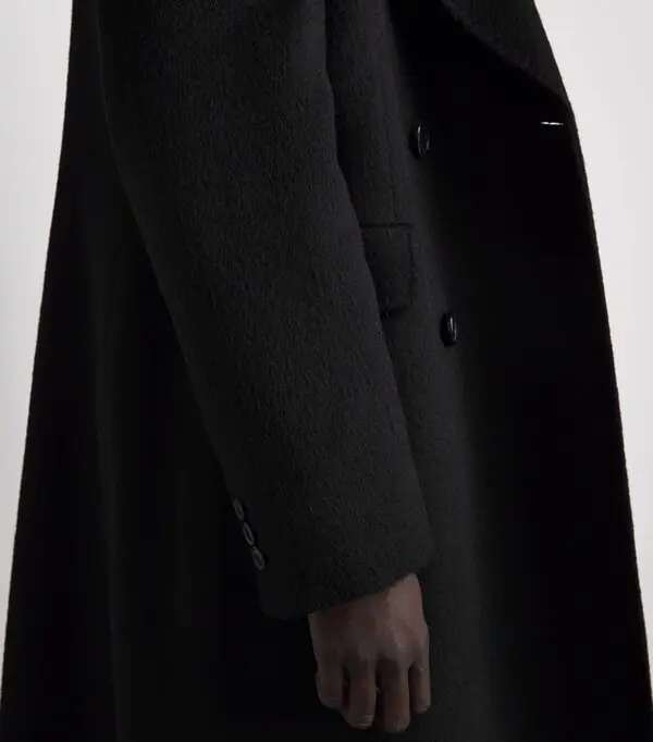 Our Legacy Mohair-blend Whale Overcoat