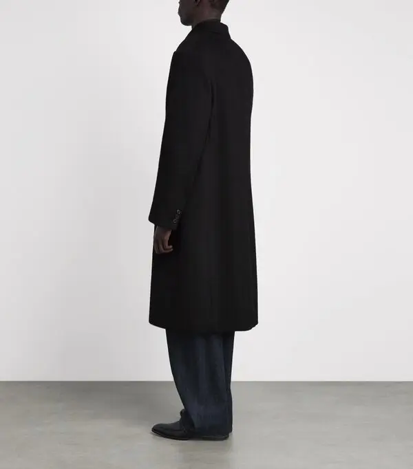 Our Legacy Mohair-blend Whale Overcoat