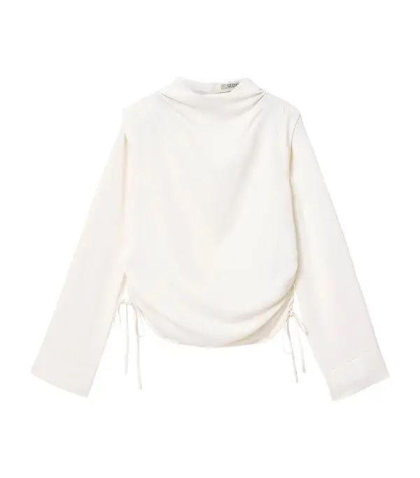 ALLSAINTS Long-sleeve Leslie Top - White