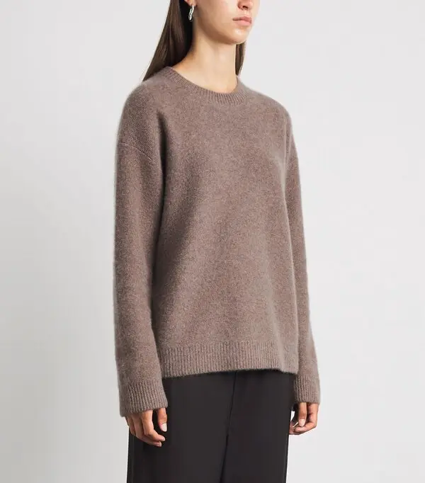 Vince Boiled Cashmere Crew Neck Sweater
