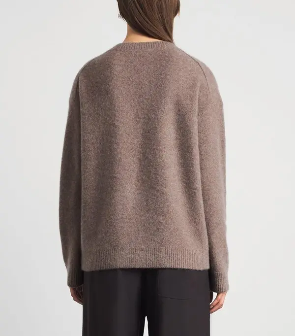 Vince Boiled Cashmere Crew Neck Sweater