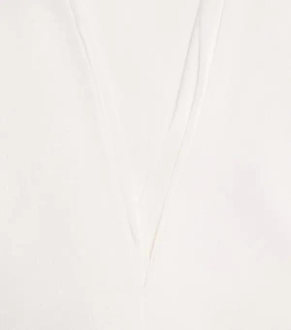 Vince Silk-blend Layered V-neck Top
