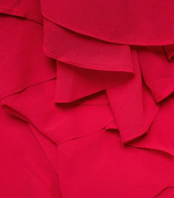 DE LA VALI Chiffon Socorro Maxi Dress