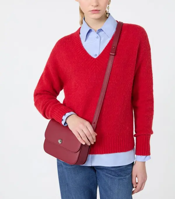 Max Mara Alpaca-blend V-neck Sweater