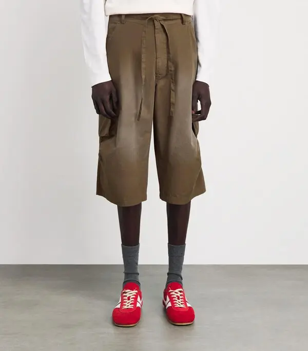424 Cotton Cargo Bermuda Shorts