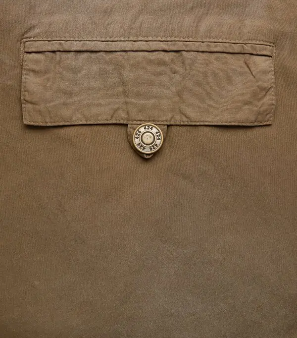 424 Cotton Cargo Bermuda Shorts
