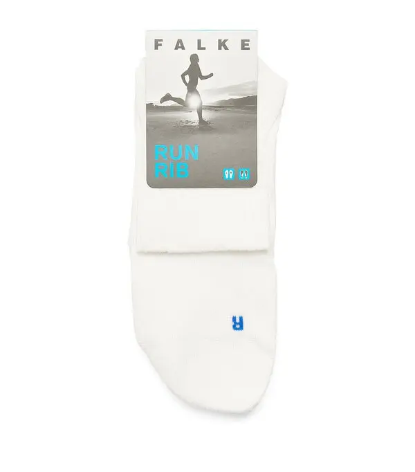 Falke Run Rib Socks - White