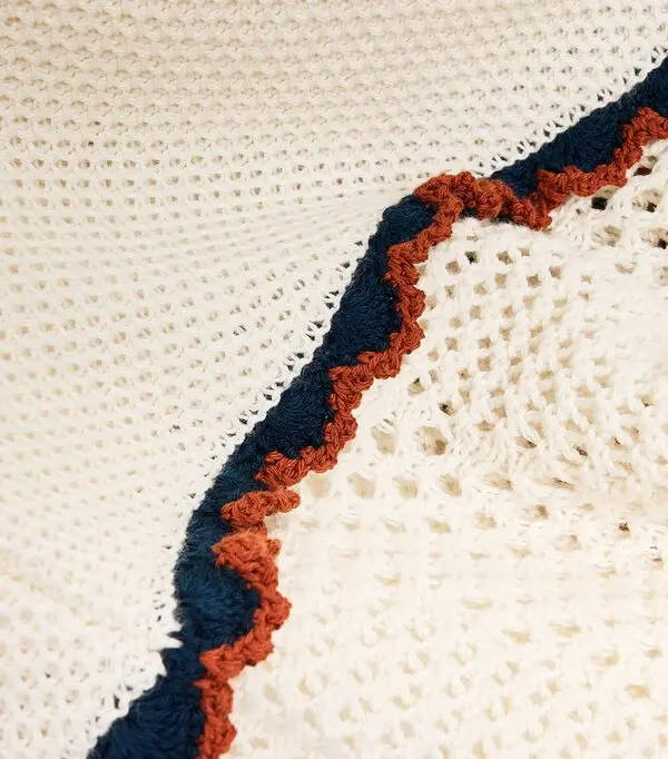 Escvdo Crochet Maxi Skirt