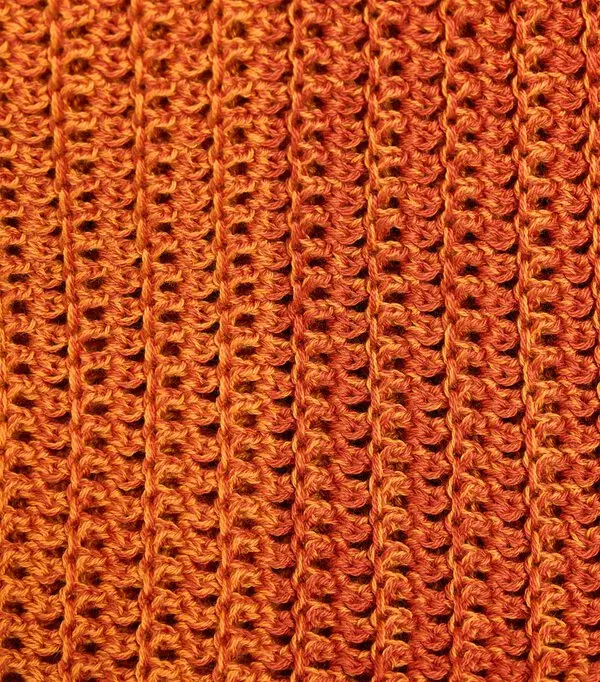 Escvdo Crochet Mishi Mini Dress