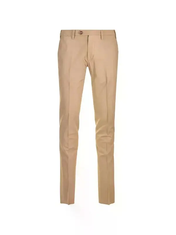 AL DUCA D’AOSTA 1902 Pressed-crease Slim-fit Trousers - Neutrals