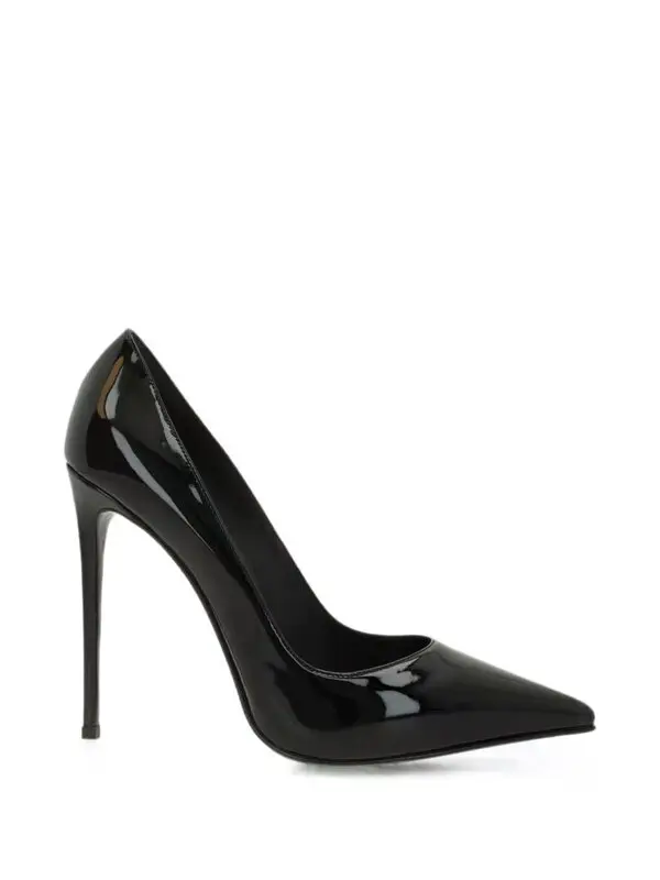 LE SILLA Pointed-toe Patent-finish Pumps