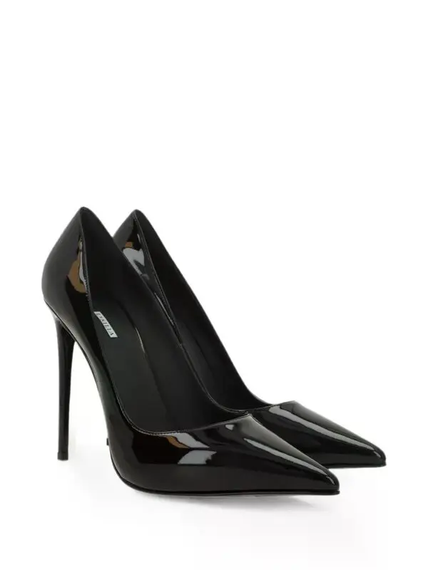 LE SILLA Pointed-toe Patent-finish Pumps