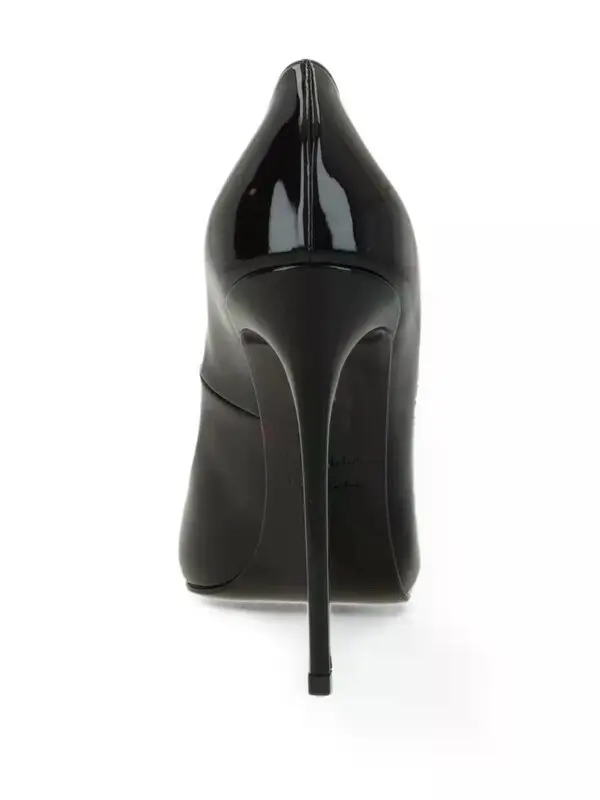LE SILLA Pointed-toe Patent-finish Pumps