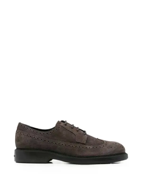 Hogan Brogue-detail Sneakers - Grey
