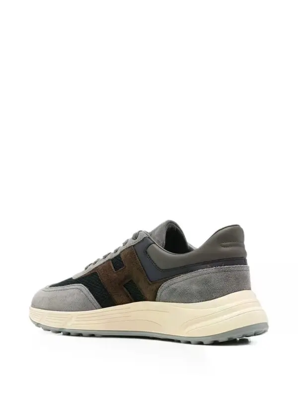 Hogan Logo-patch Panelled Sneakers