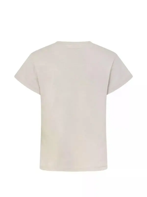 RABENS SALONER Logo-print Crew-neck T-shirt