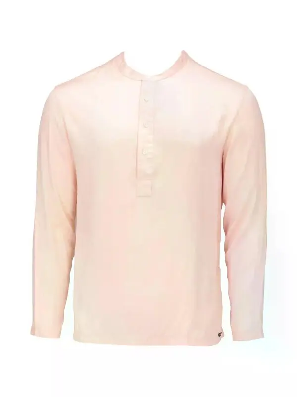 TOM FORD Long-sleeved Pajama Top - Pink