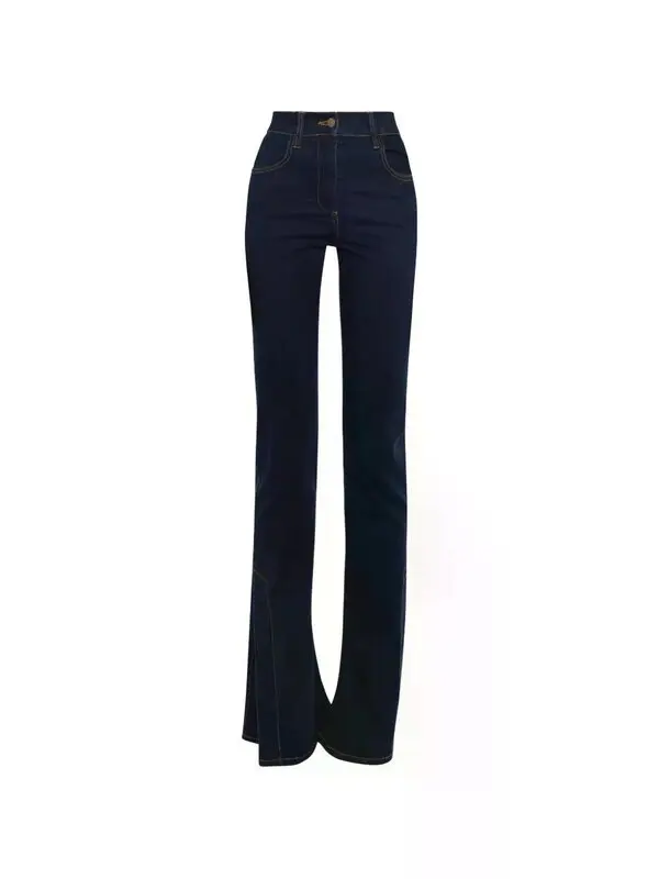 A.W.A.K.E. Mode Side-slit Flared Jeans