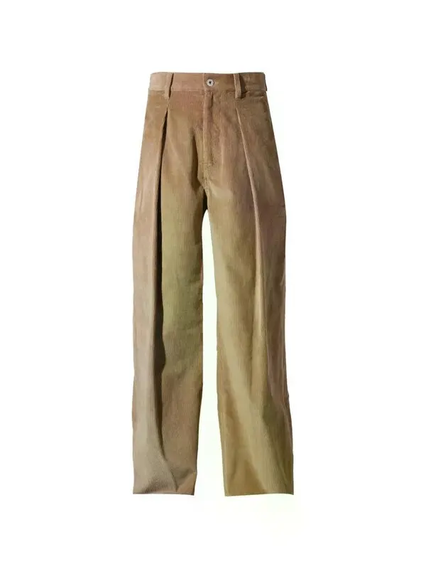 JW Anderson Single-pleat Corduroy Trousers - Neutrals