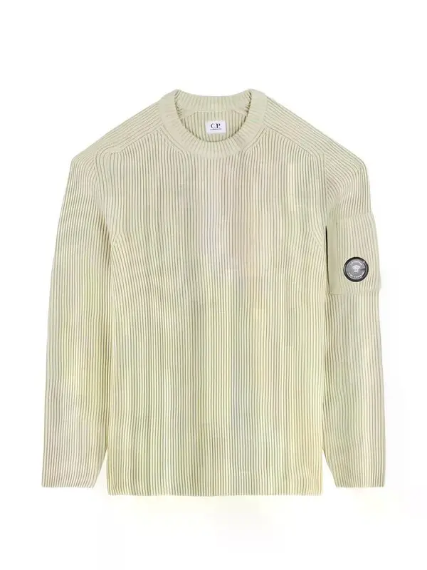 C.P. COMPANY Lens-detail Sweater - Neutrals