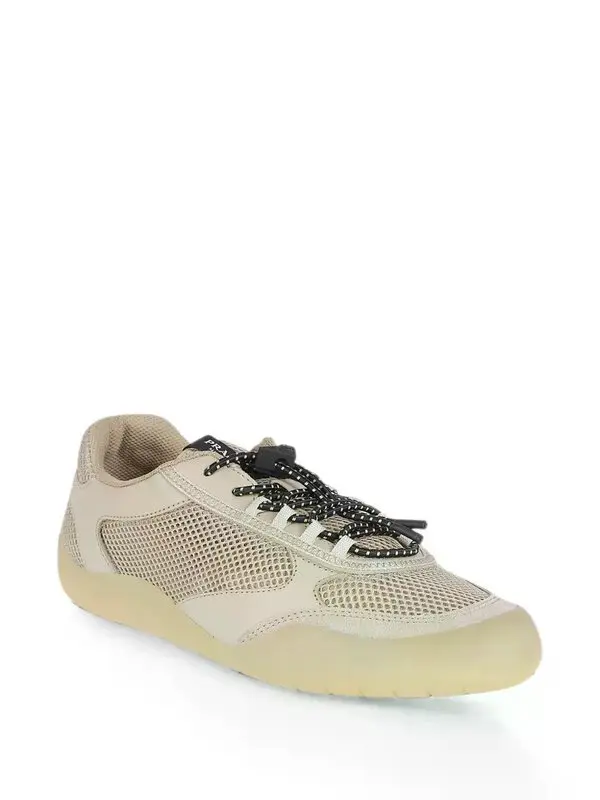 Prada Speedrock Leather-trim Sneakers