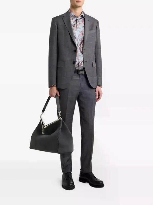 Etro Checked-pattern Suit