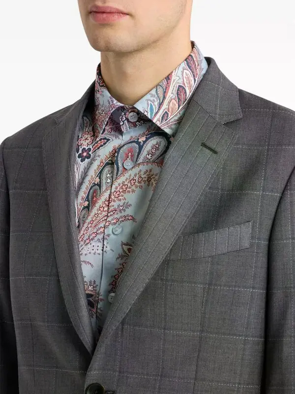 Etro Checked-pattern Suit