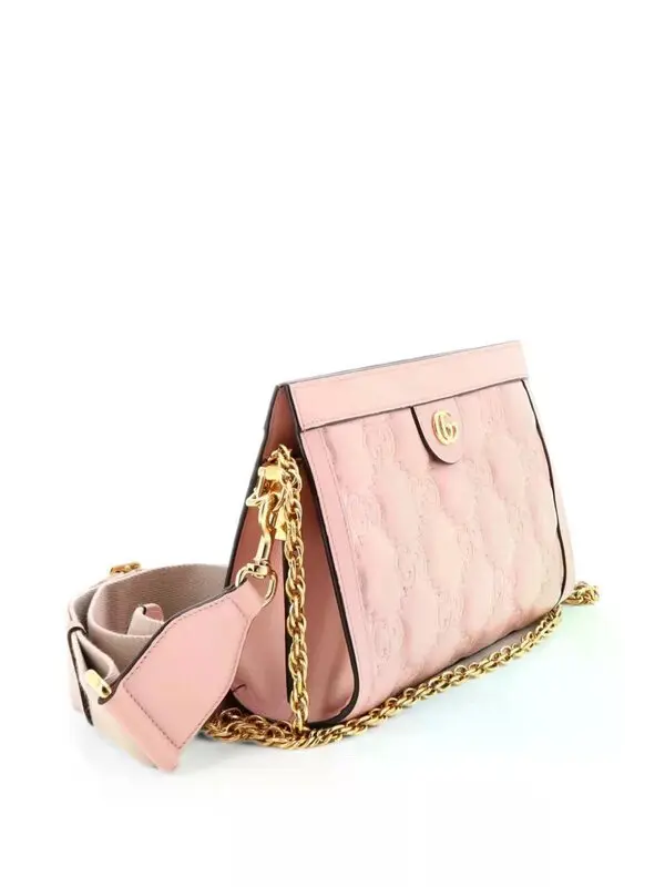 Gucci Gg Gg Matelasse Leather Small Shoulder Bag