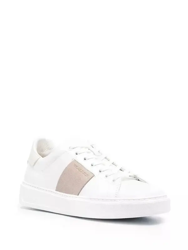 Woolrich Leather Low-top Sneakers