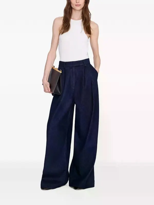 ANINE BING Lou Trousers Ink