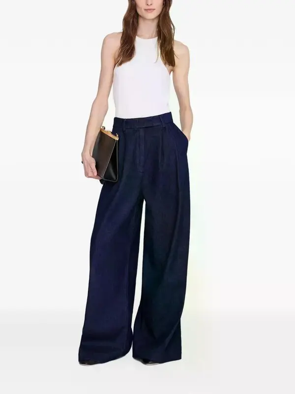 ANINE BING Lou Trousers Ink