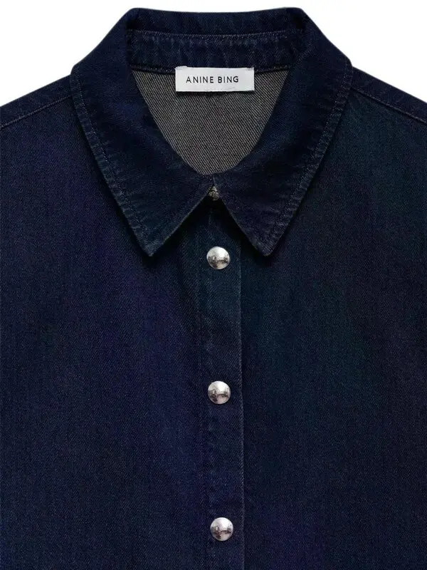 ANINE BING Lincoln Shirt Ink