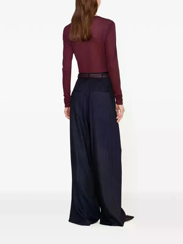 ANINE BING Sylvie Long-sleeve T-shirt Fig