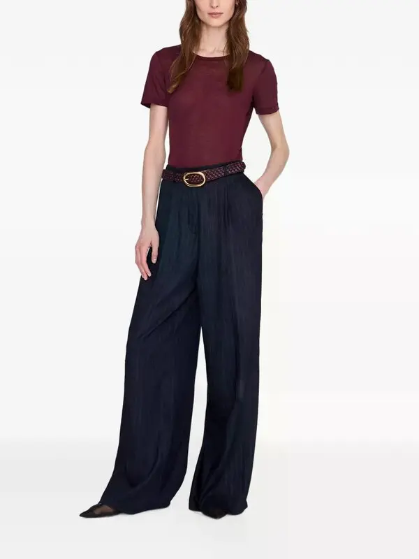 ANINE BING Sylvie T-shirt- Fig - Red