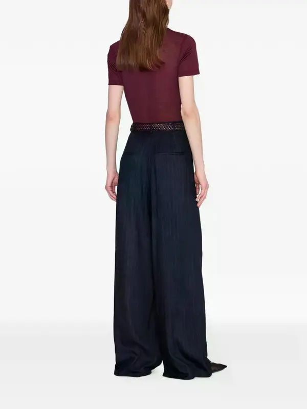 ANINE BING Sylvie T-shirt- Fig - Red