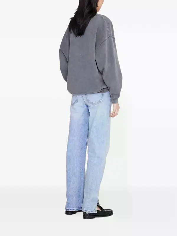 ANINE BING Los Angeles University Washed Sweatshirt
