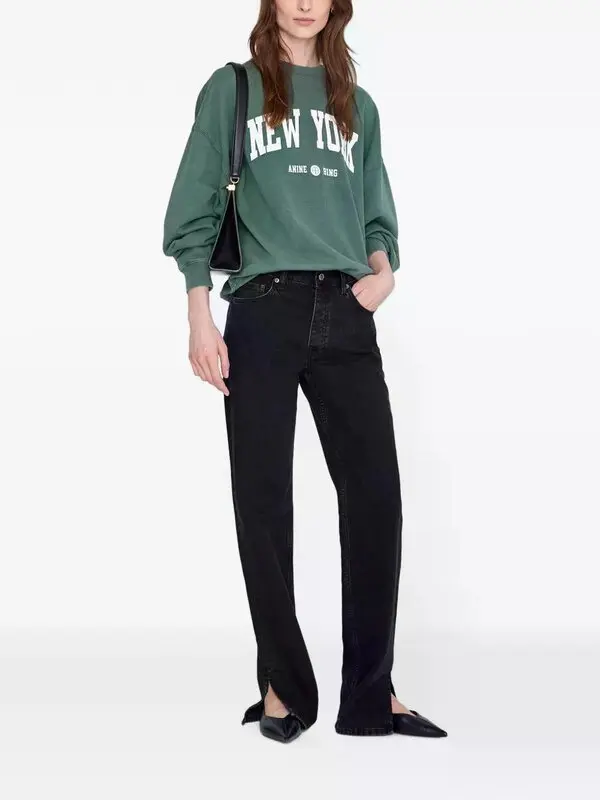ANINE BING New York University" Oversized Sweatshirt