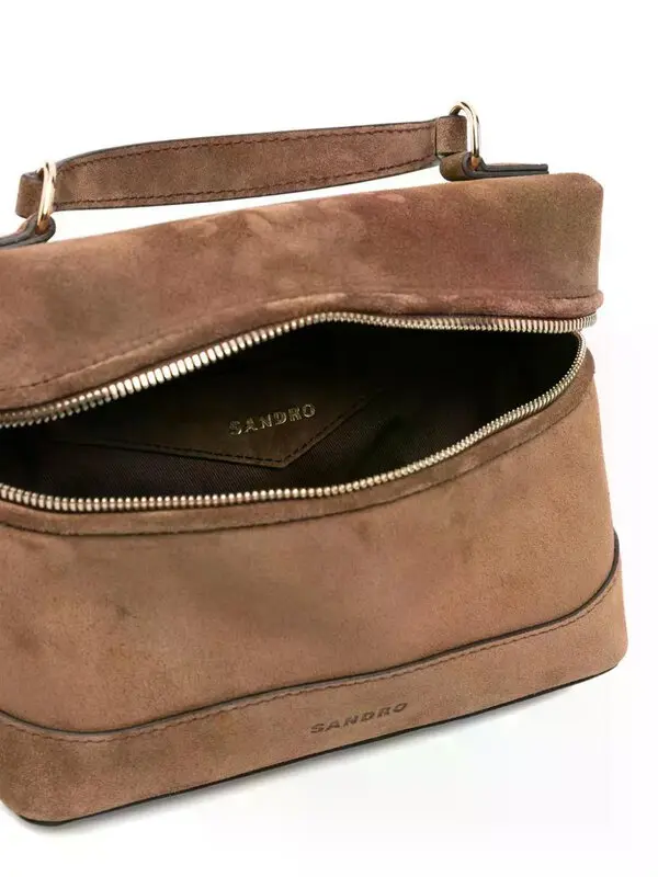 Sandro City Leather Mini Bag