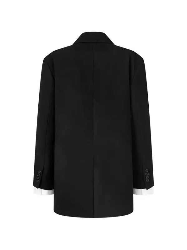 STUDIO TOMBOY Layered-sleeve Single-breasted Blazer