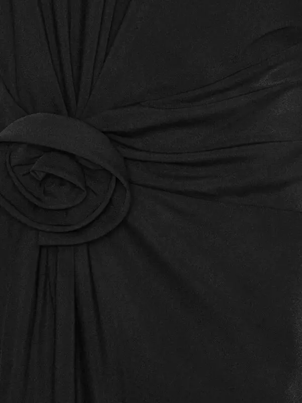 ROTATE BY BIRGER CHRISTENSEN Maxi Slit Dress