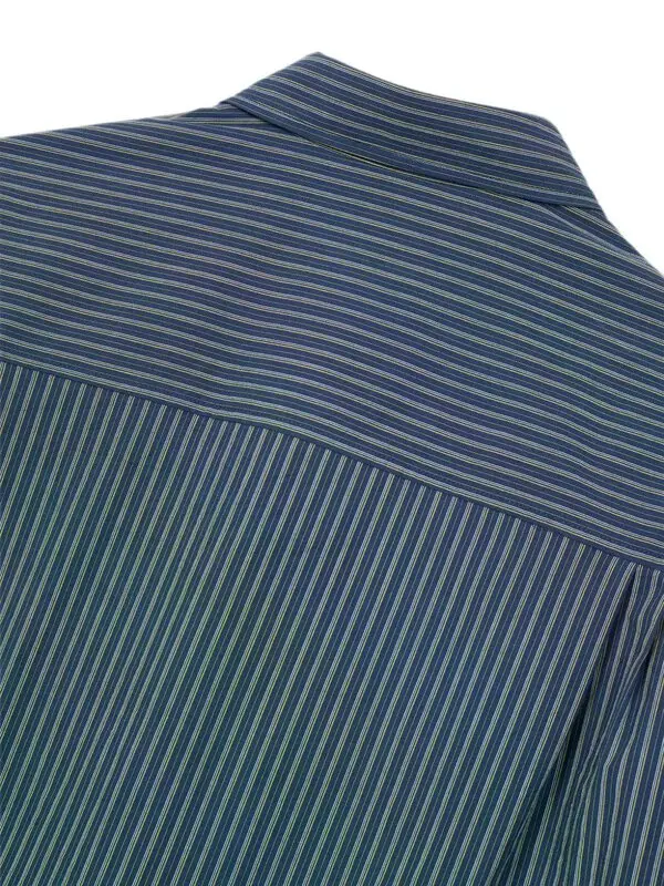 STUDIO TOMBOY Striped Chest-pockets Cotton Shirt