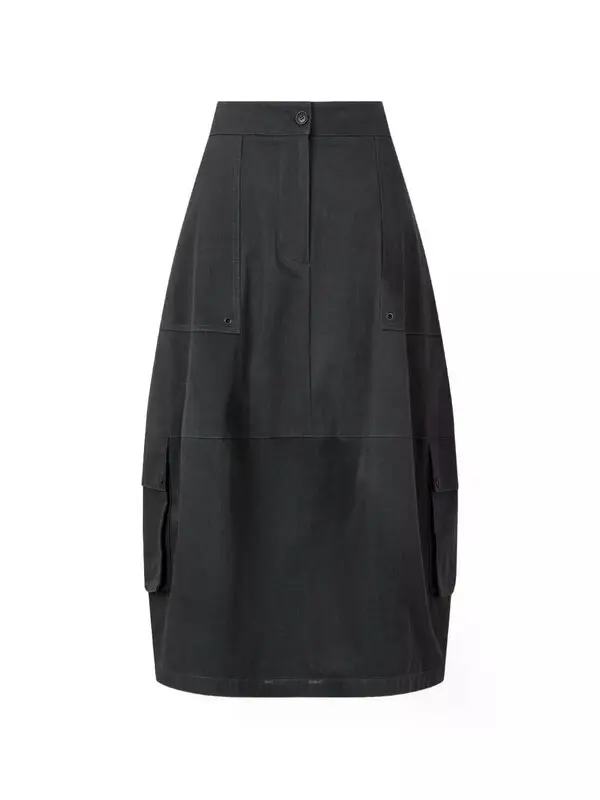 STUDIO TOMBOY Cotton Cargo Skirt - Grey