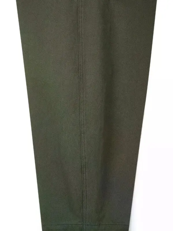 STUDIO TOMBOY Elasticated-waist Cotton Chino Trousers