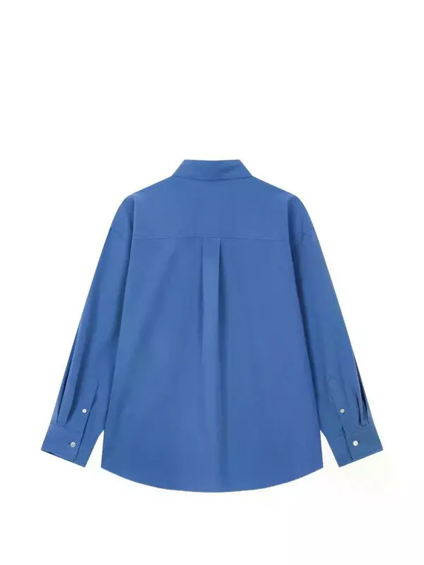 STUDIO TOMBOY Button-down Long-sleeve Cotton Shirt