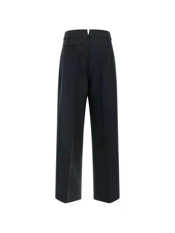 Prada Belted Pleated Trousers