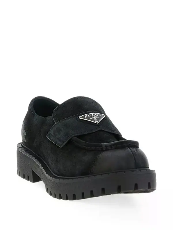 Prada Suede Loafers