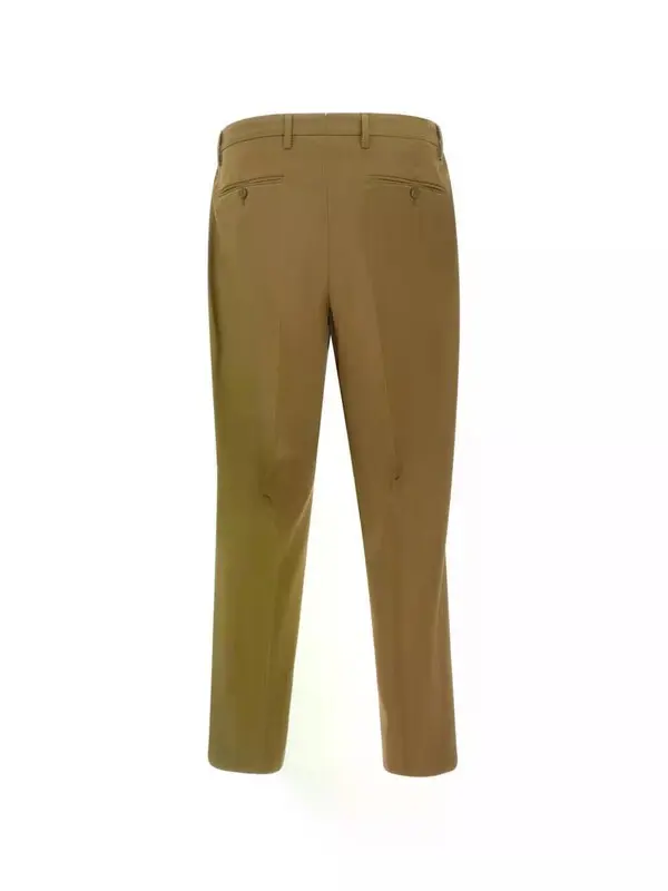 BRIGLIA 1949 Pleated Virgin-wool Trousers