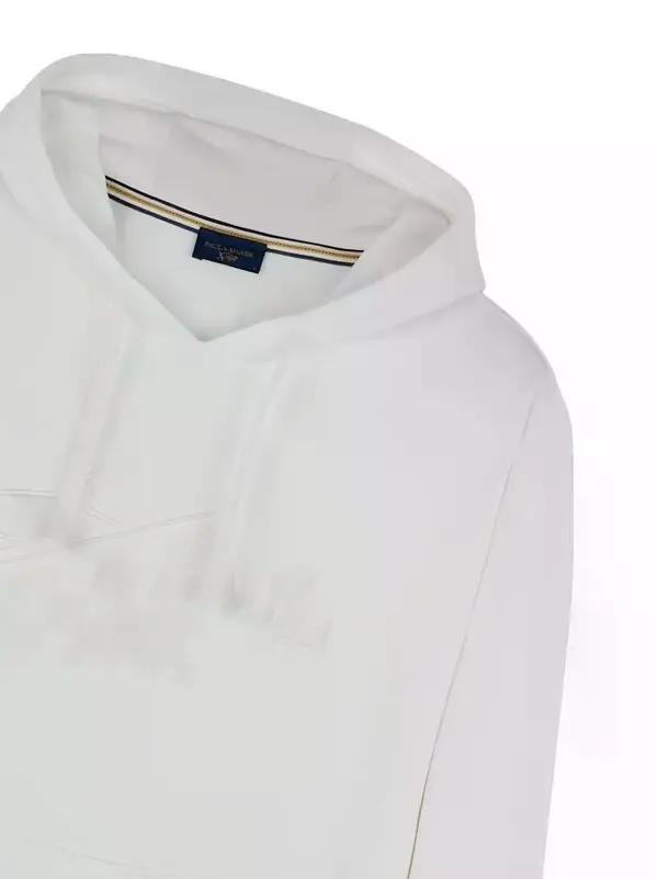 Paul & Shark Logo-embroidered Drawstring Hoodie